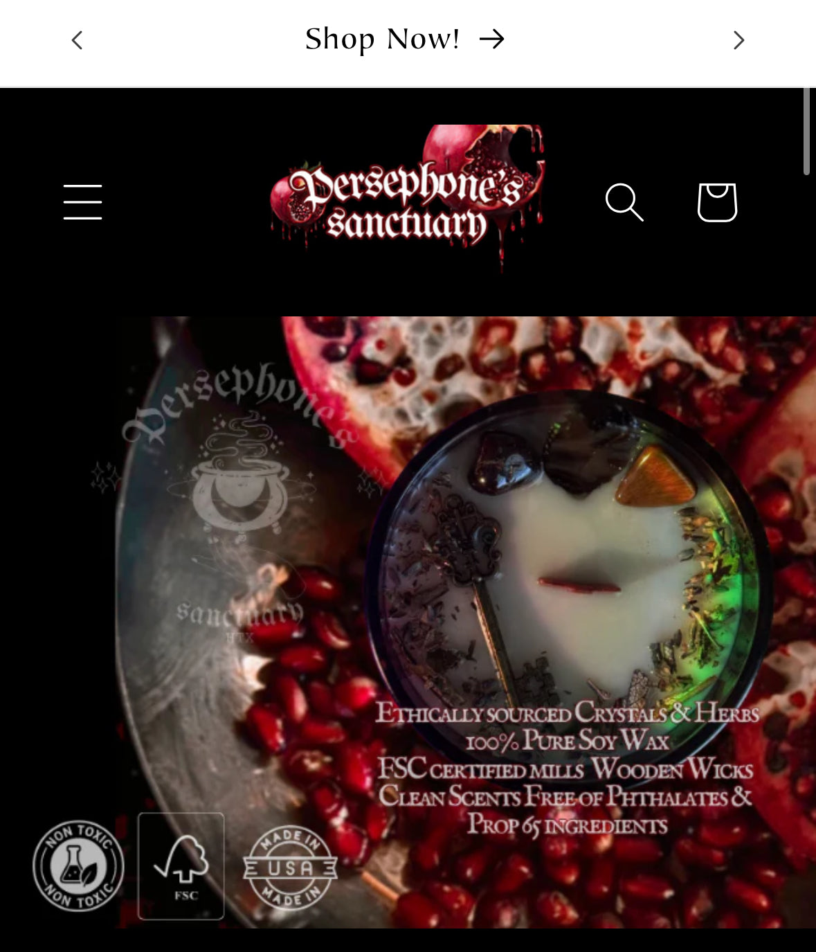 Workshops – Persephone's sanctuary